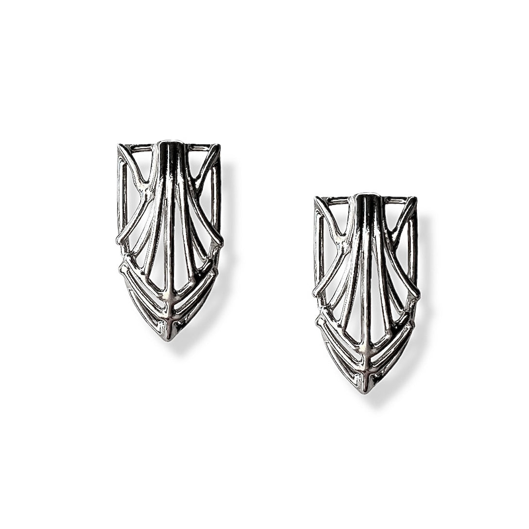 Large Shield Studs – JenSurine